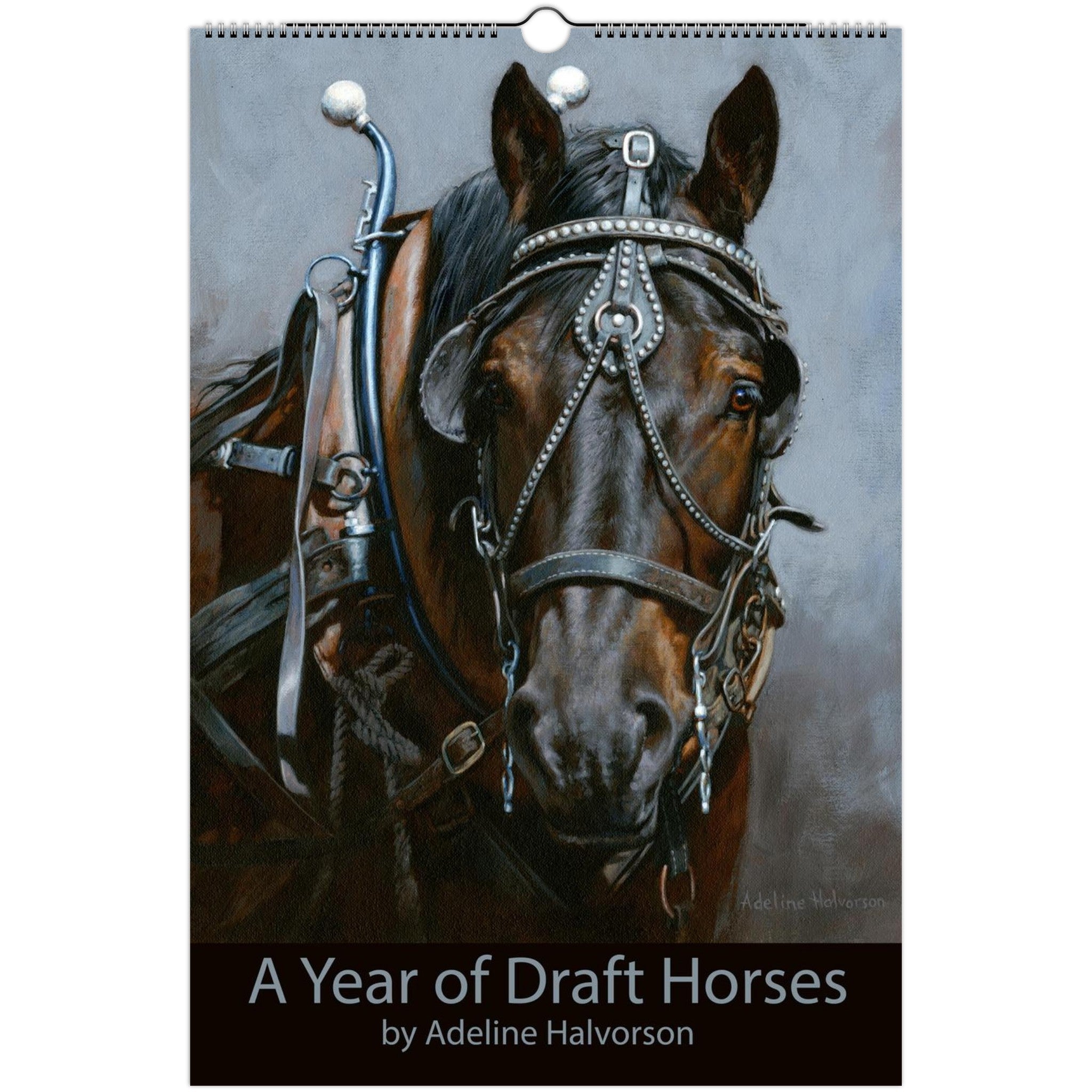 Draft Horse Calendar - Stunning Artwork by Adeline Halvorson – Adeline ...